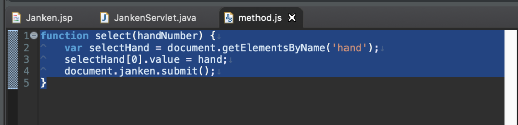 【Java】ジャンケンゲーム作成-3。手を出す。 | NKR@カルダノステークプール管理者ブログ